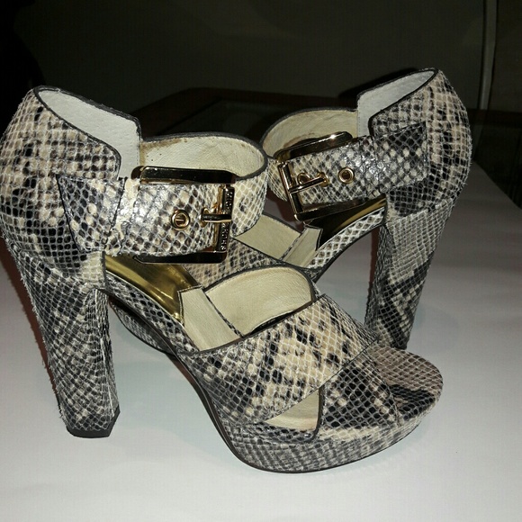 MICHAEL Michael Kors | Shoes | Mk Snake Skin Platform Sandal | Poshmark